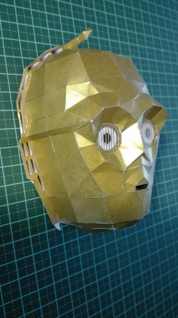 C3PO - B - Papermodel - Maquette en papier - Paper Model - Papercraft