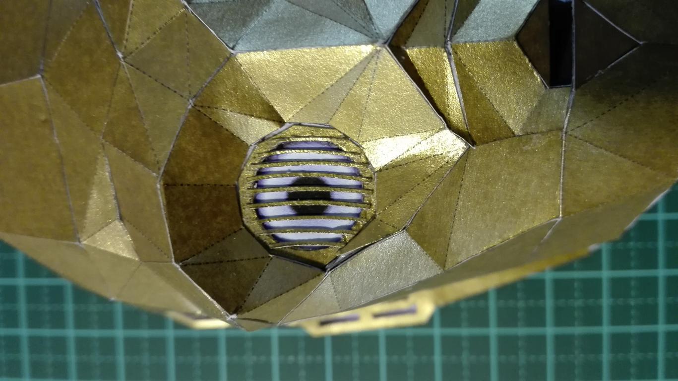 C3PO - C - Papermodel - Maquette en papier - Paper Model - Papercraft