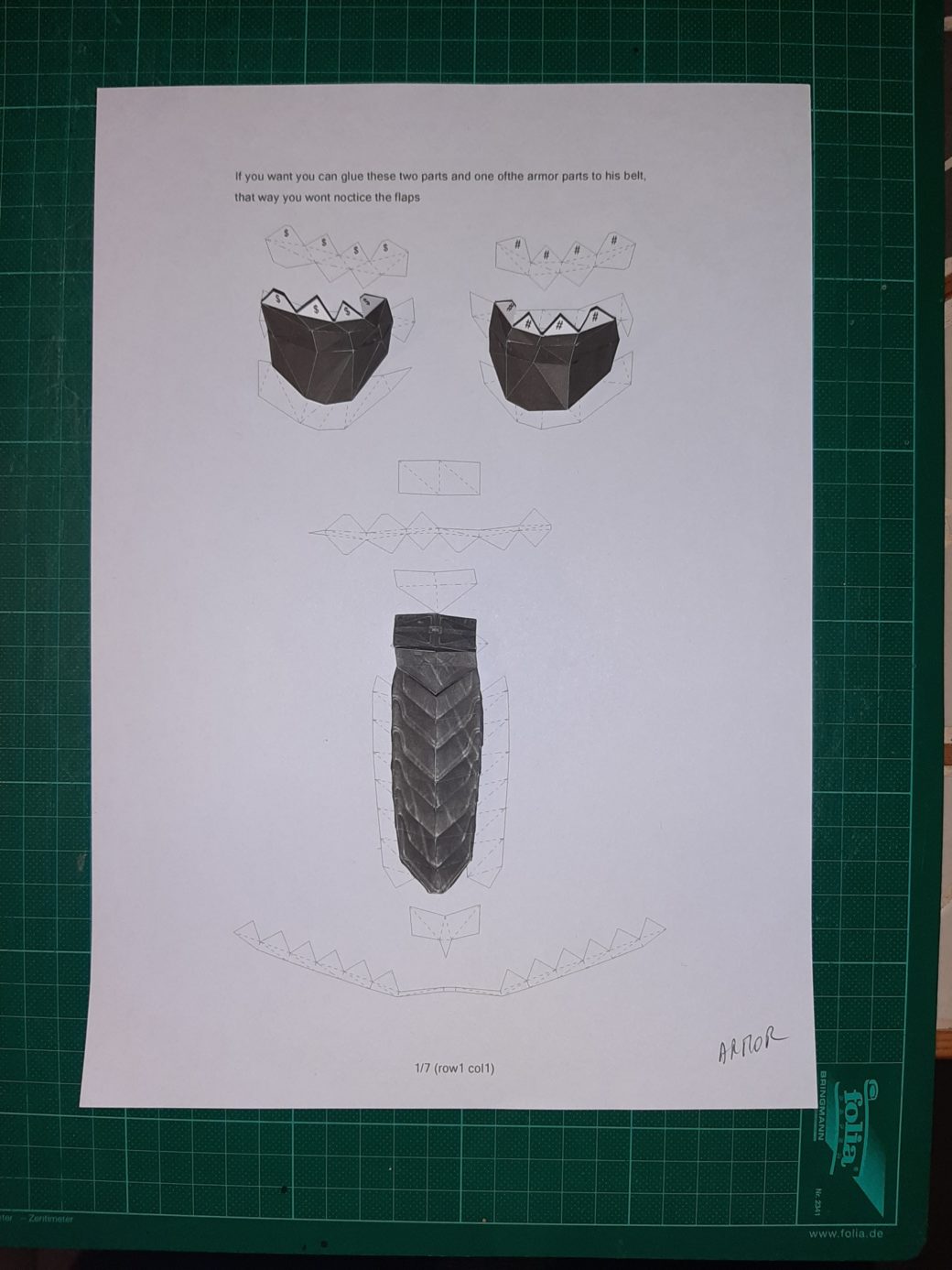 - Predator : Making Off off the construction - Maquette en papier ...