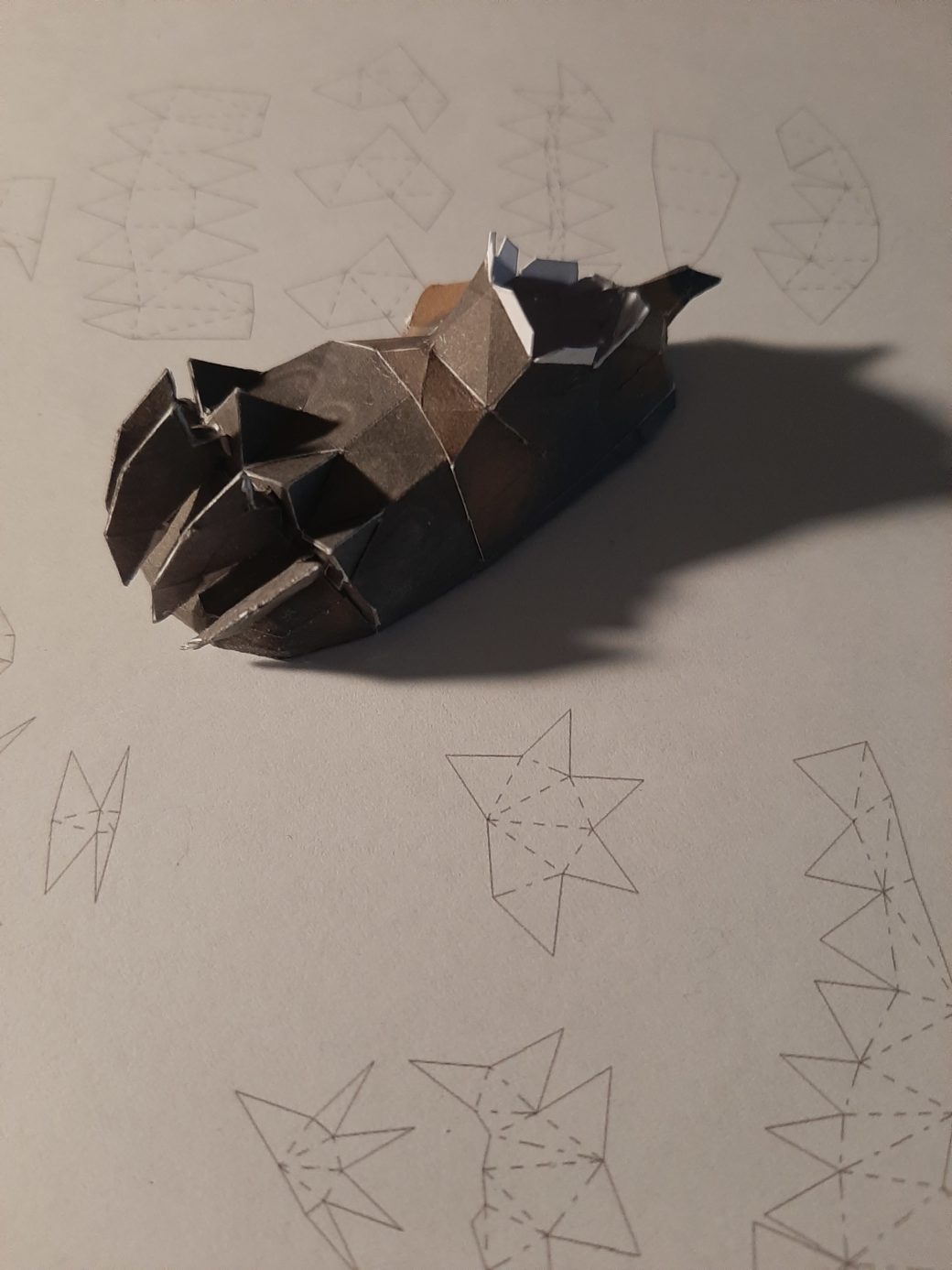 Predator Paper model assy 14 - Maquette en papier - Paper Model ...