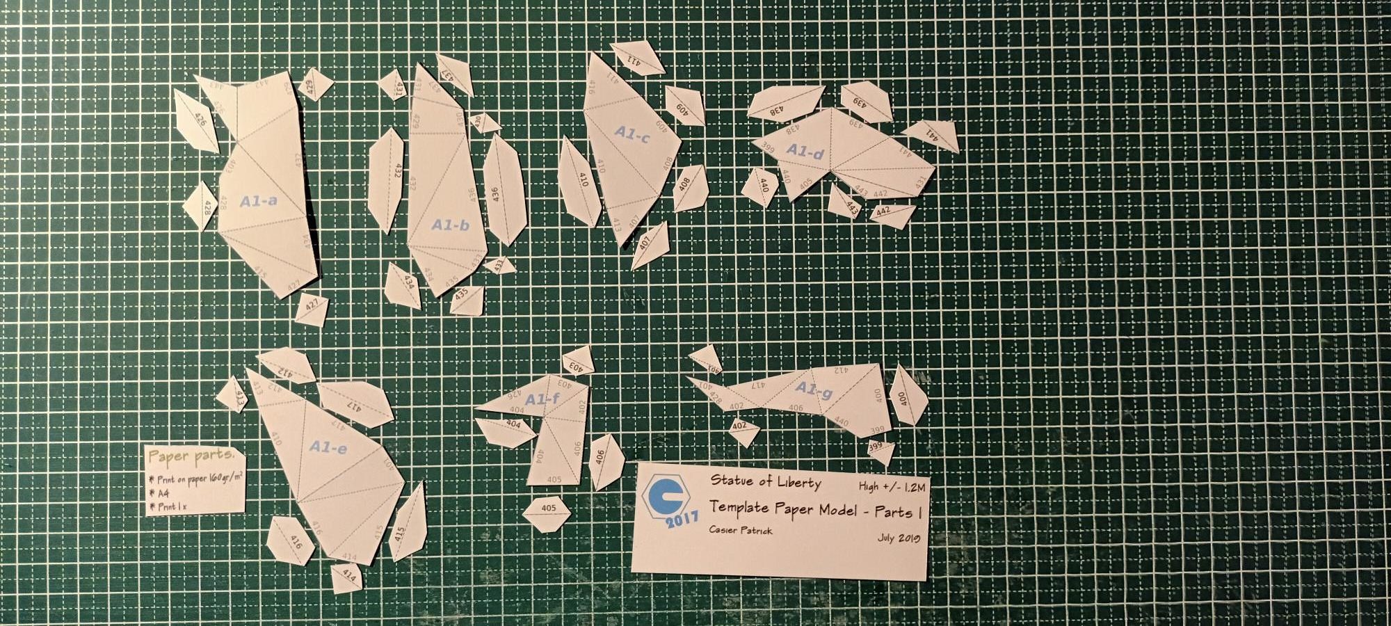 - The Statue of Liberty : Making Off off the construction- Maquette en ...